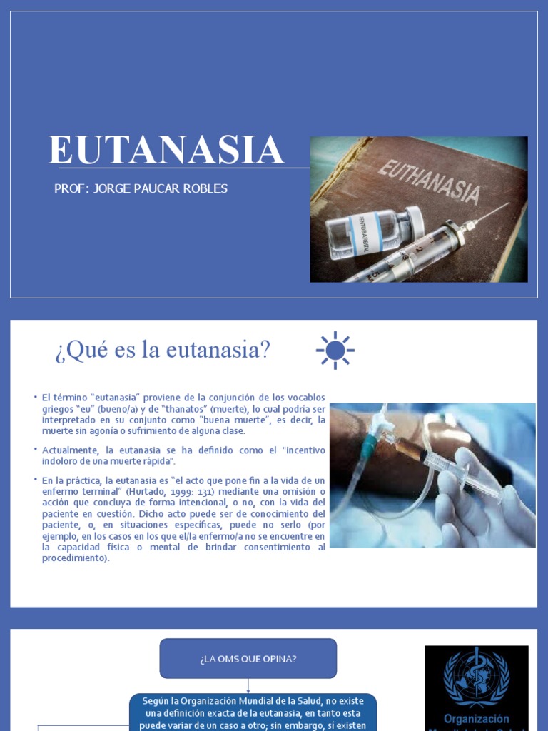 Eutanasia | Descargar gratis PDF | Muerte | Suicidio