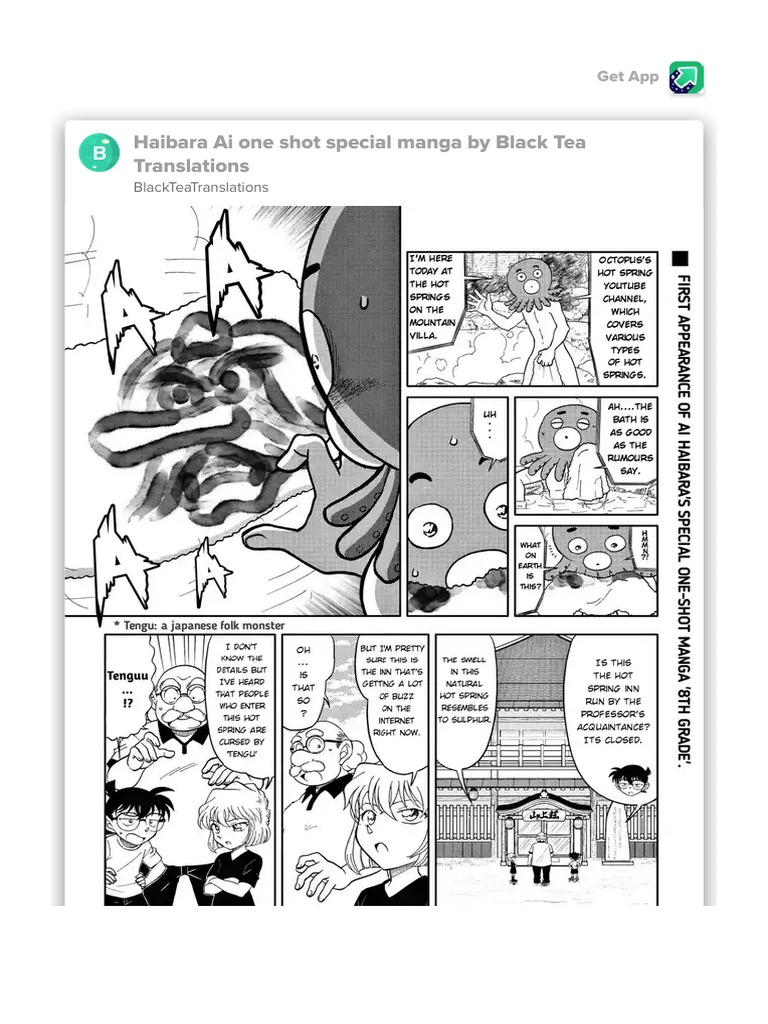 Haibara Ai One Shot Special Manga | PDF | Comics
