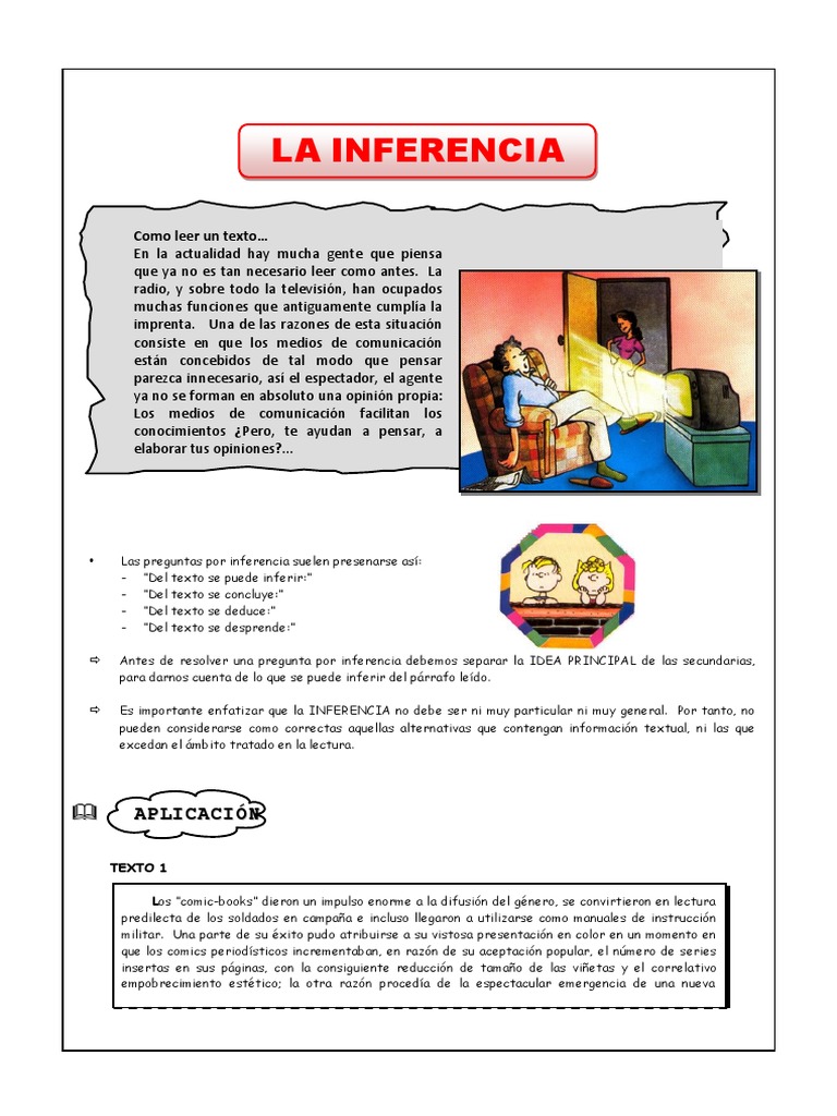 La-Inferencia-Ejercicios 5 A | PDF | Superhombre | hombre murciélago