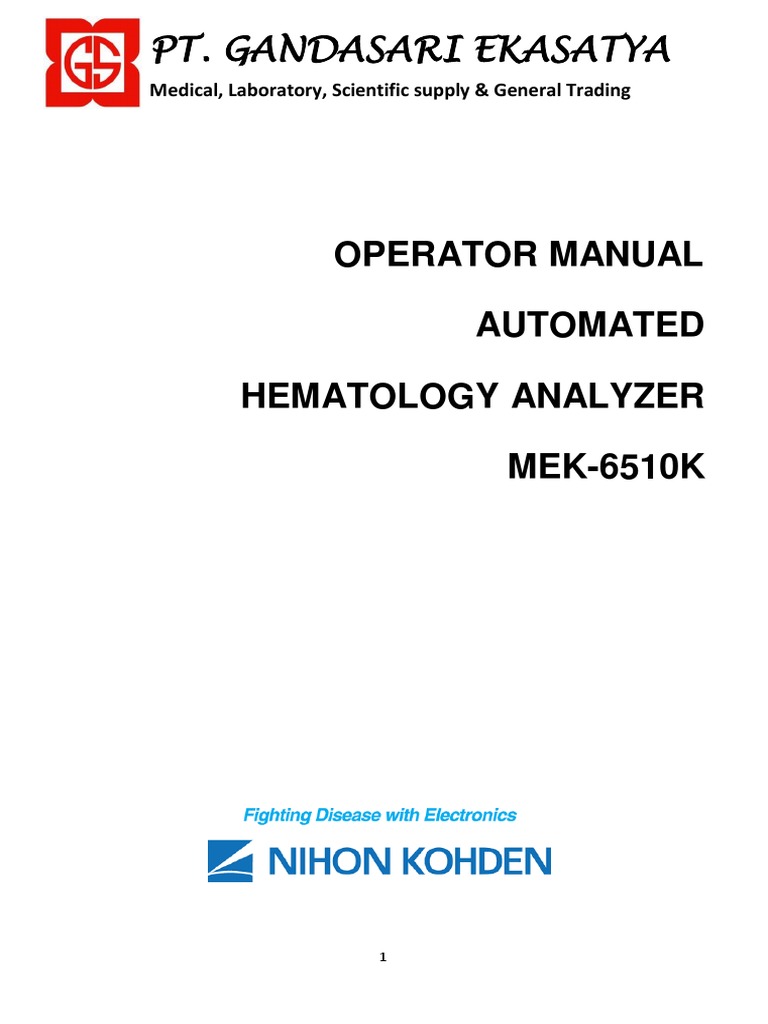 Om Mek-6510k PDF | PDF