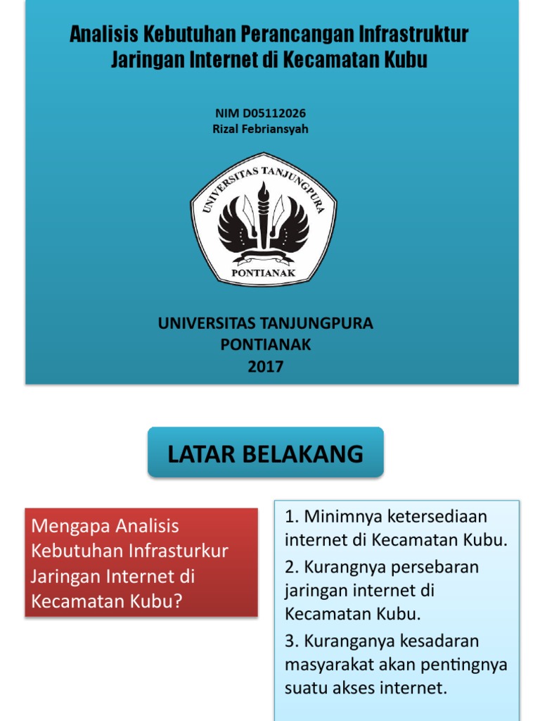 Analisis Kebutuhan Perancangan Infrastru (Autosaved) | PDF