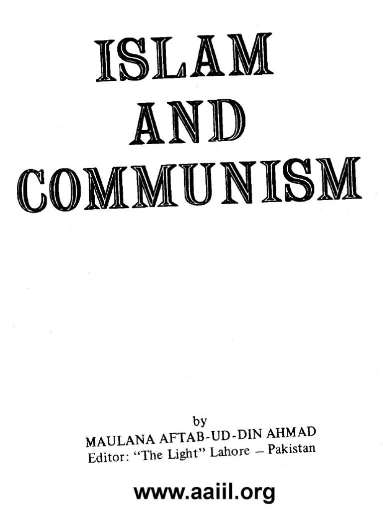 Islam Communism | PDF