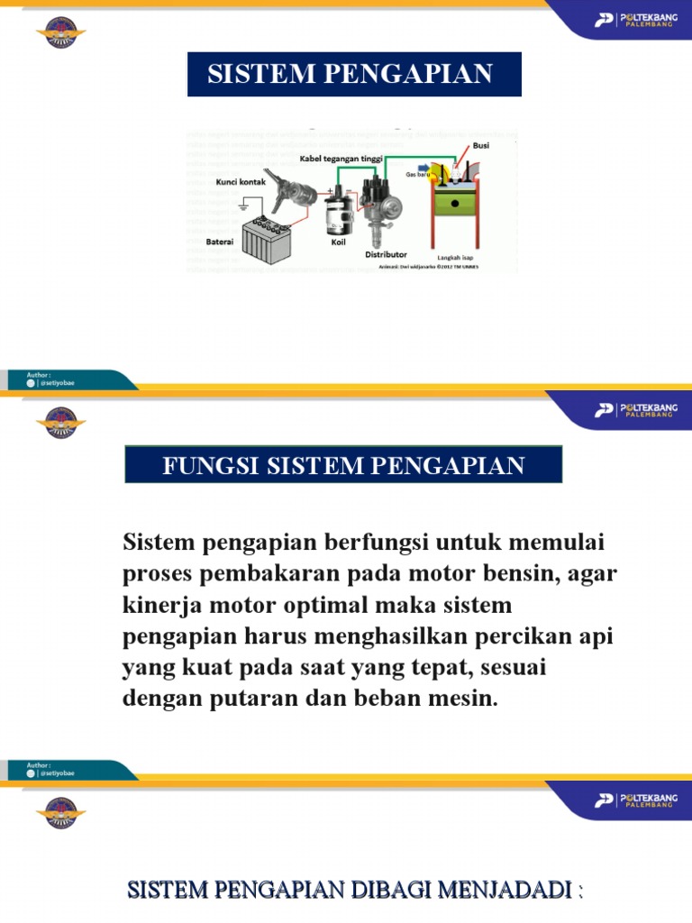 Komponen dan Fungsi Sistem Pengapian | PDF