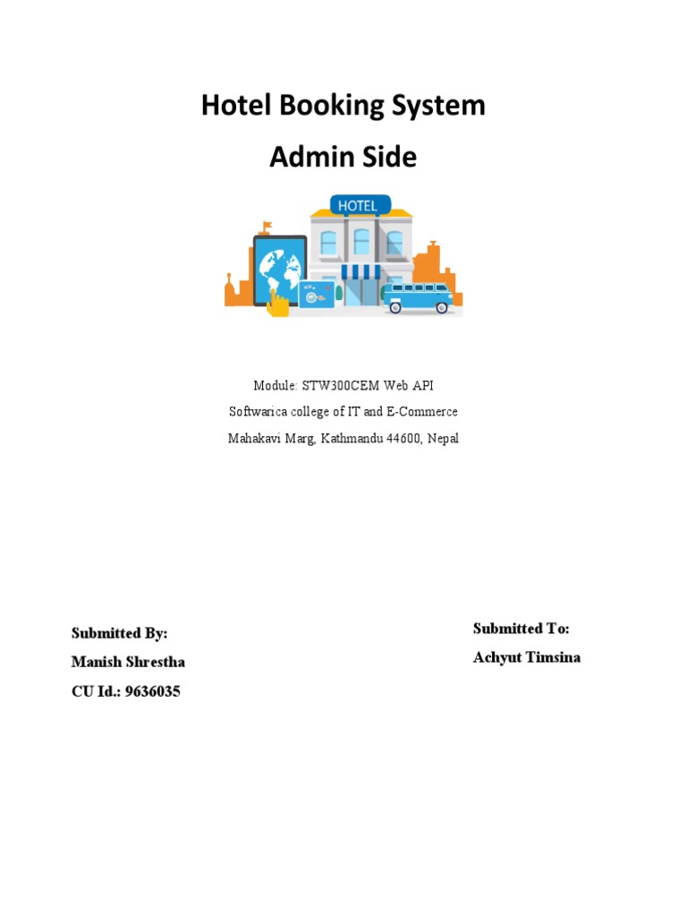 Manish Shrestha Hotel Booking System 462 1906681290 | PDF | Databases ... Manish Shrestha Hotel Booking System 462 1906681290 | PDF | Databases ...