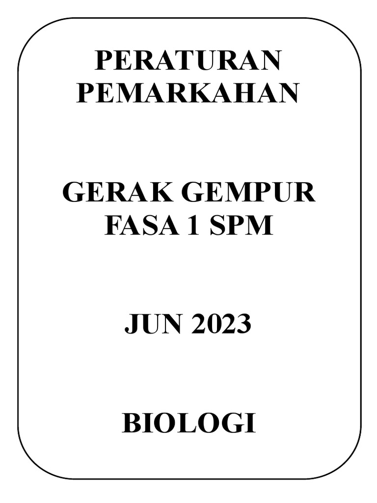 PP Gerak Gempur Bio 2023 | PDF