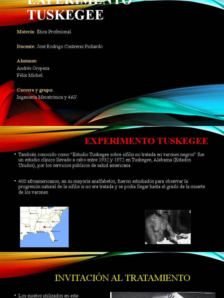 Experimento Tuskegee | PDF