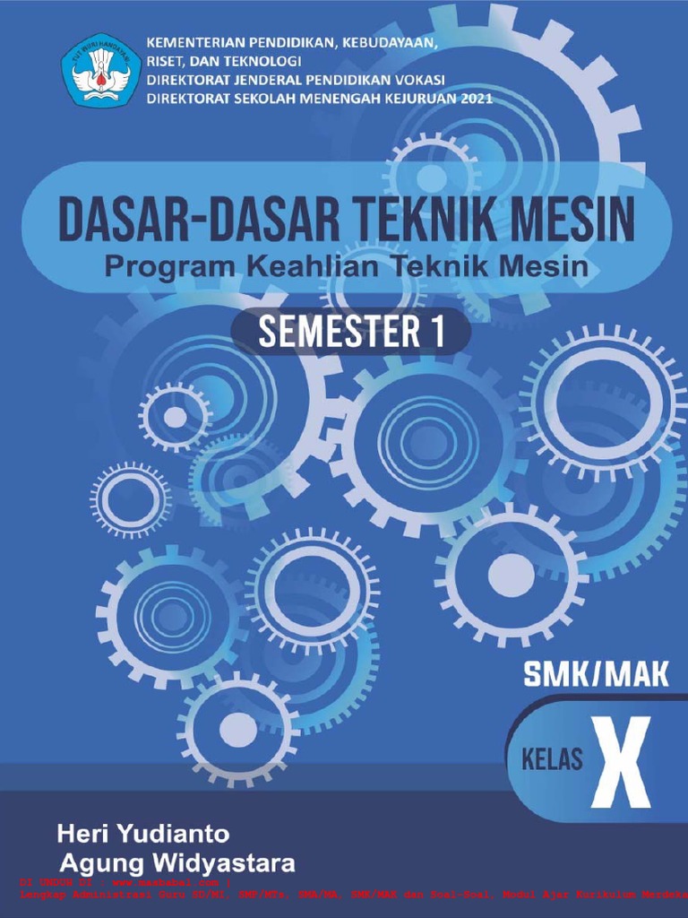 Dasar-Dasar Teknik Mesin | PDF
