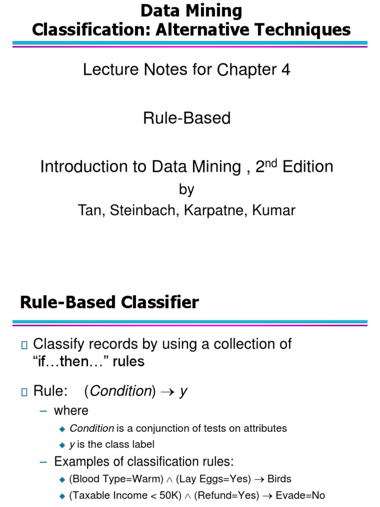 M6 Classification Alternative | PDF | Statistical Classification ...