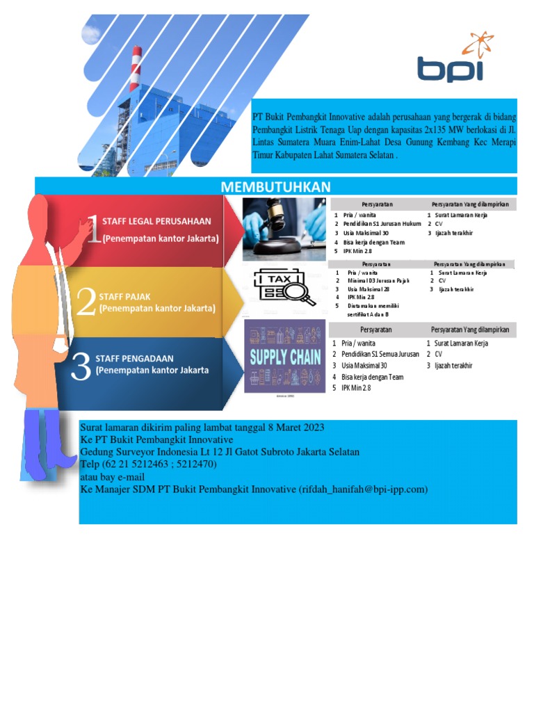 Brosur Lamaran.2 | PDF