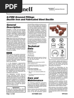 Blazemaster CPVC Fire Sprinkler Pipe & Fittings Submittal Sheet | PDF ...