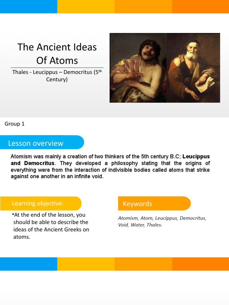 Ancient Greek Atomism Explained | PDF | Matter | Physical Sciences