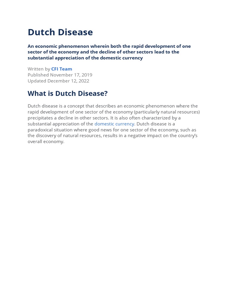 demystifying dutch disease _ dutch disease pdf – ICDK