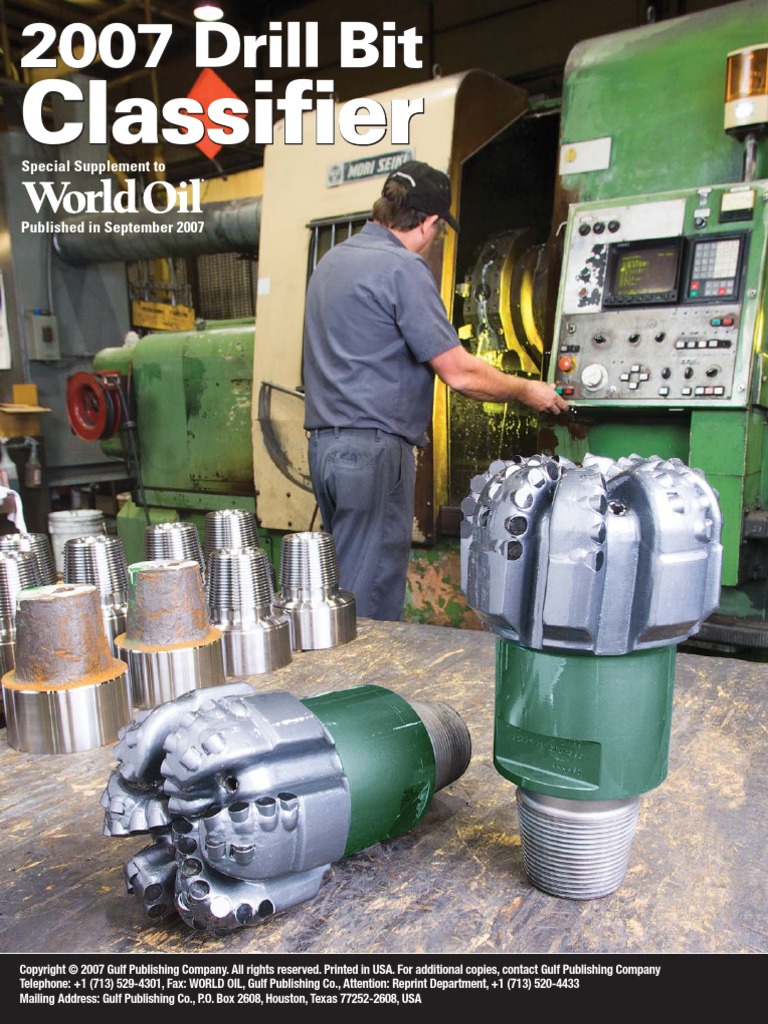 Drill Bit Classifier 2007 | PDF | Drill