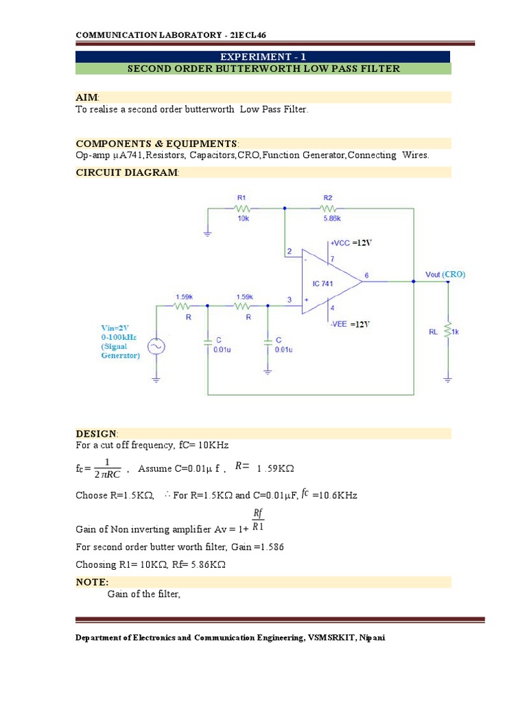 CT LAB Mannual | PDF | Detector (Radio) | Modulation