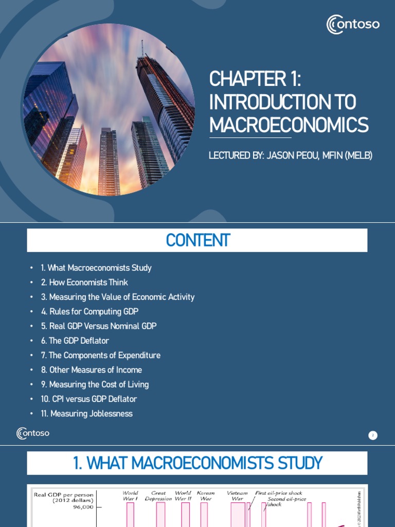 Chapter 1 Introduction To Macroeconomics Pdf Cost Of Living