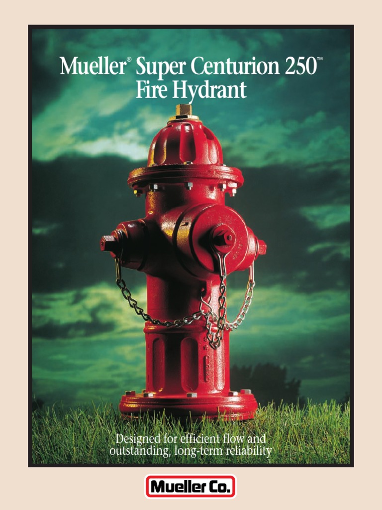Mueller Fire Hydrant | PDF | Valve | Corrosion
