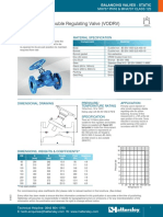 Crane D995 PICV Installation Guide | PDF | Valve | Pressure Measurement