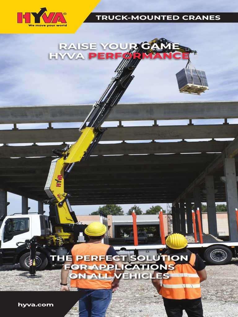 Hyva Crane Pocket Brochure | PDF
