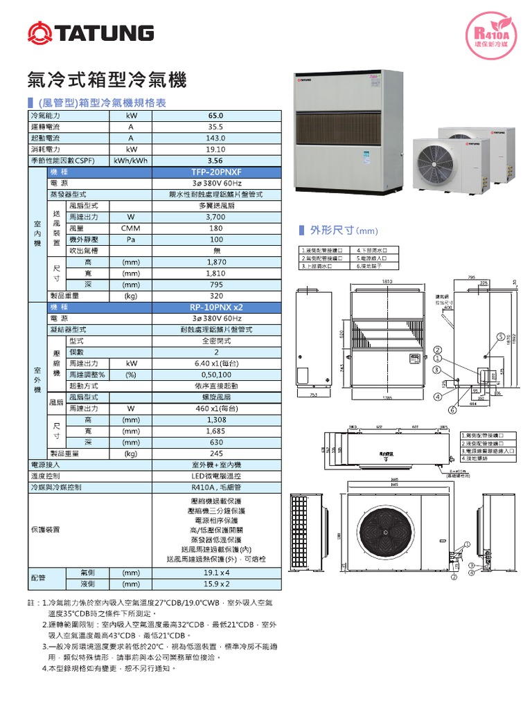 氣冷箱型TFP 20PNXF | PDF