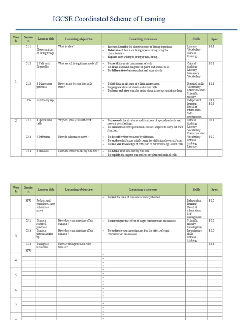 IGCSE Coordinated SOL | PDF
