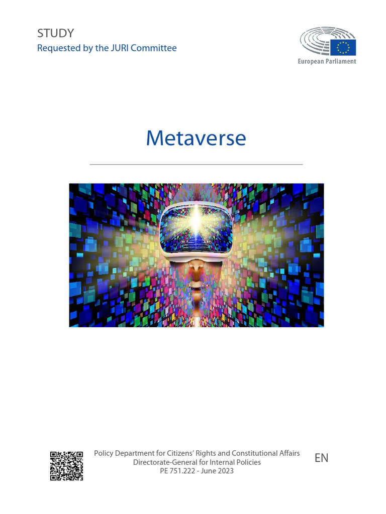 Metaverse Study - EU Parliament | PDF | Computers | Technology & Engineering