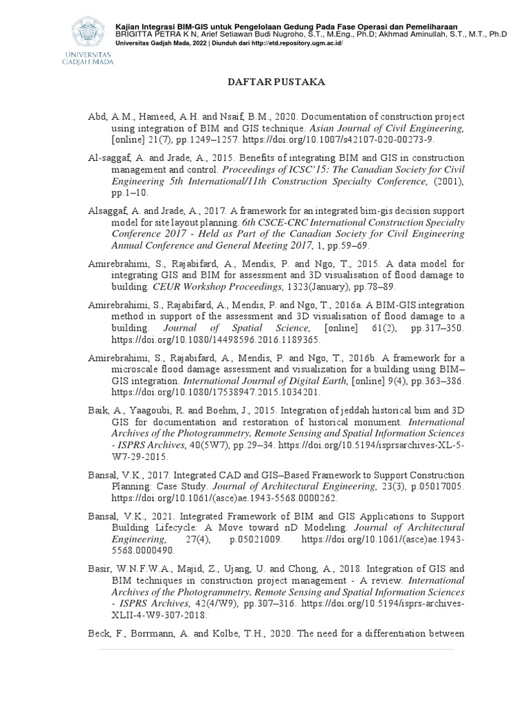 S2 2022 467511 Bibliography | PDF | Building Information Modeling ...