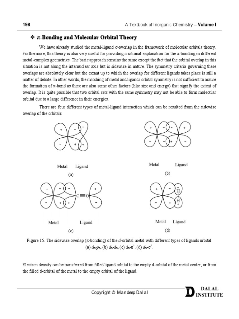 Pi Bonding and Molecular Orbital Theory | PDF | Science & Mathematics