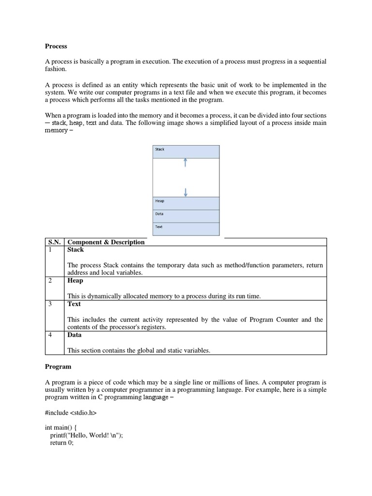 Process Notes Pdf Scheduling Computing Process Computing