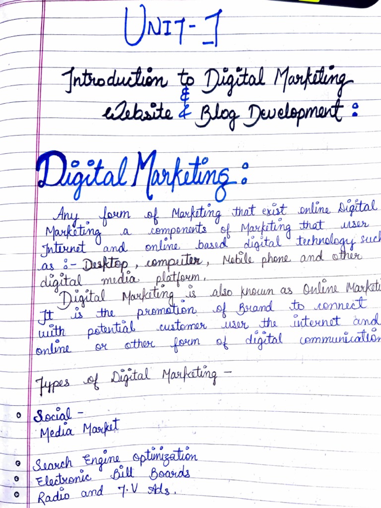 KMBN 207 (Full Syllabus) | PDF