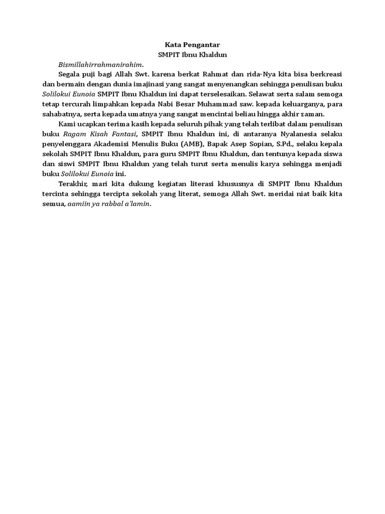 NASKAH - SOLILOKUI EUNOIA (Ragam Kisah Fantasi) | PDF