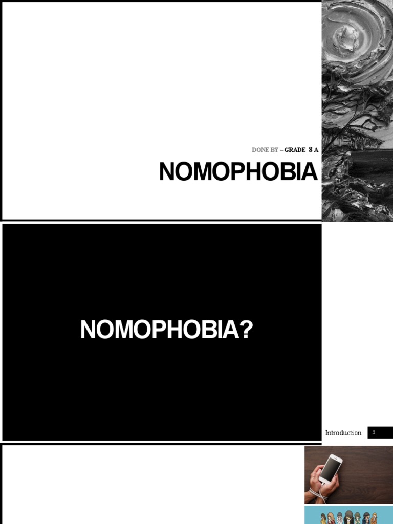Nomophobia 1 | PDF