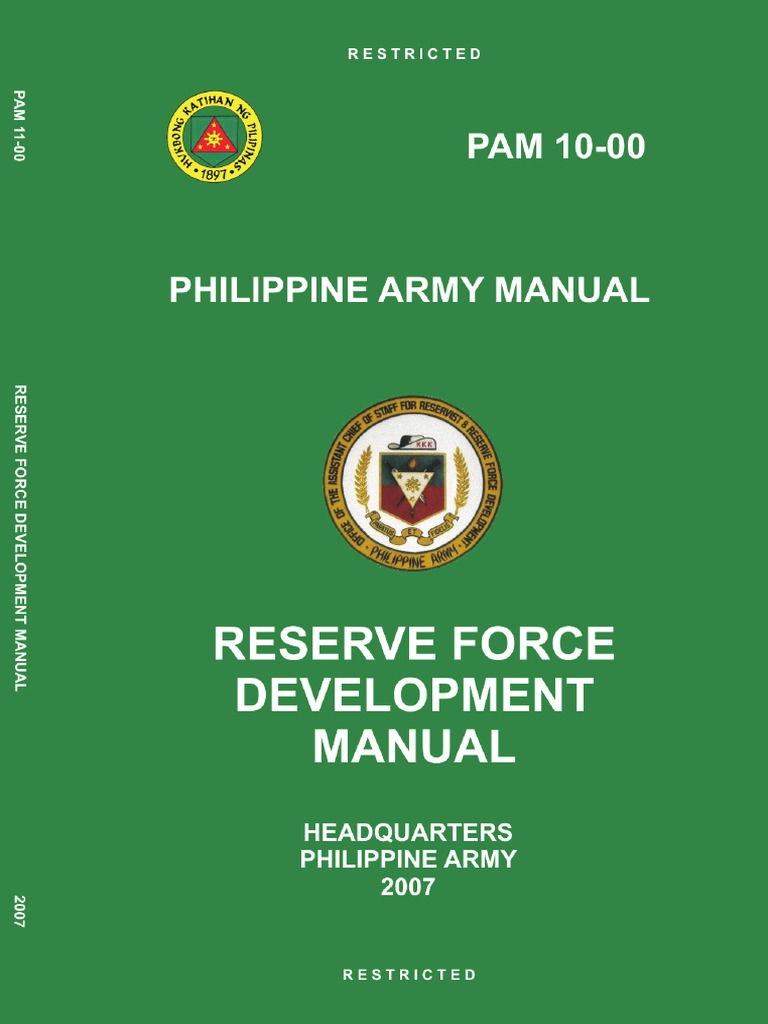 PAM 10 00 PA Army Reserve Force Developm | PDF | Company (Military Unit ...