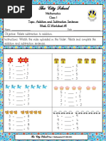 Math Worksheet Class 1 (Addition Up To 10) | PDF | Teaching Mathematics ...