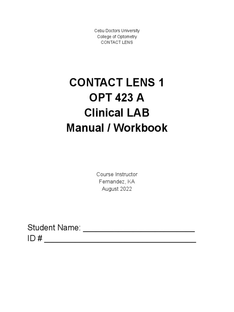 CL Lab Manual | PDF