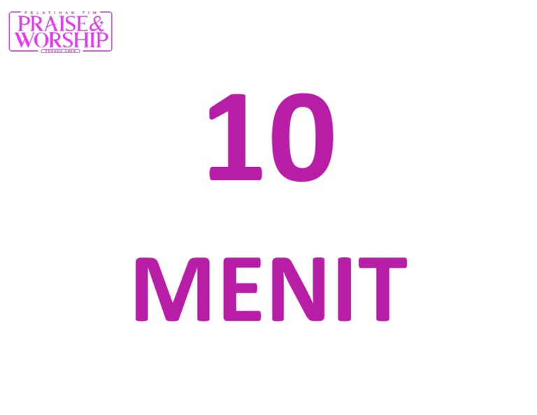 Time Keeper 10 MENIT | PDF