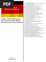 Almanca A1 Kitap PDF - Almanca Portalı | PDF