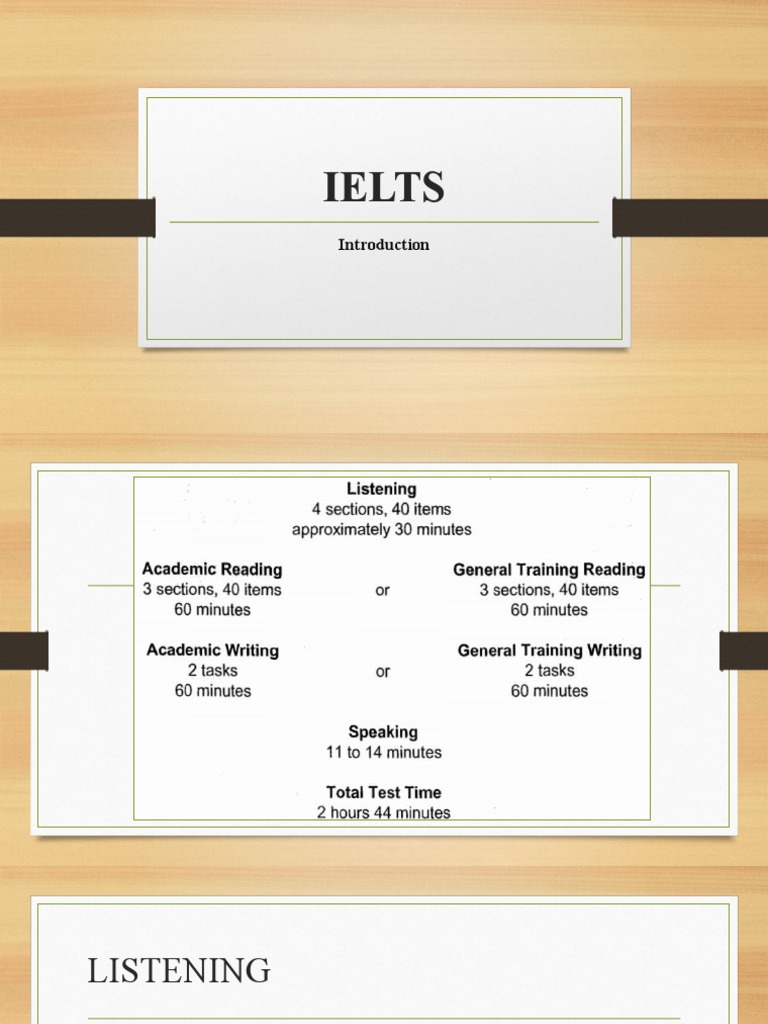 IELTS Introduction | PDF