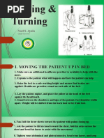 Assisiting Patient To Sit On The Edge of The Bed (DANGLING) | PDF ...