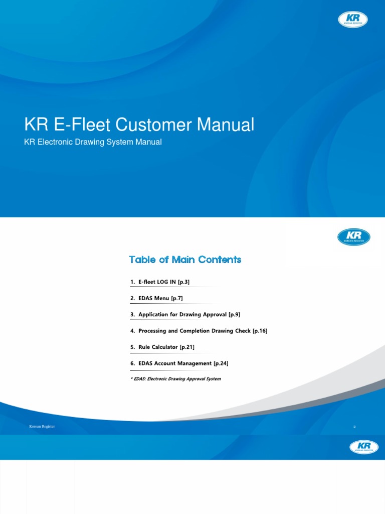 (E) KR EDAS V2 Manual - E-Fleet | PDF