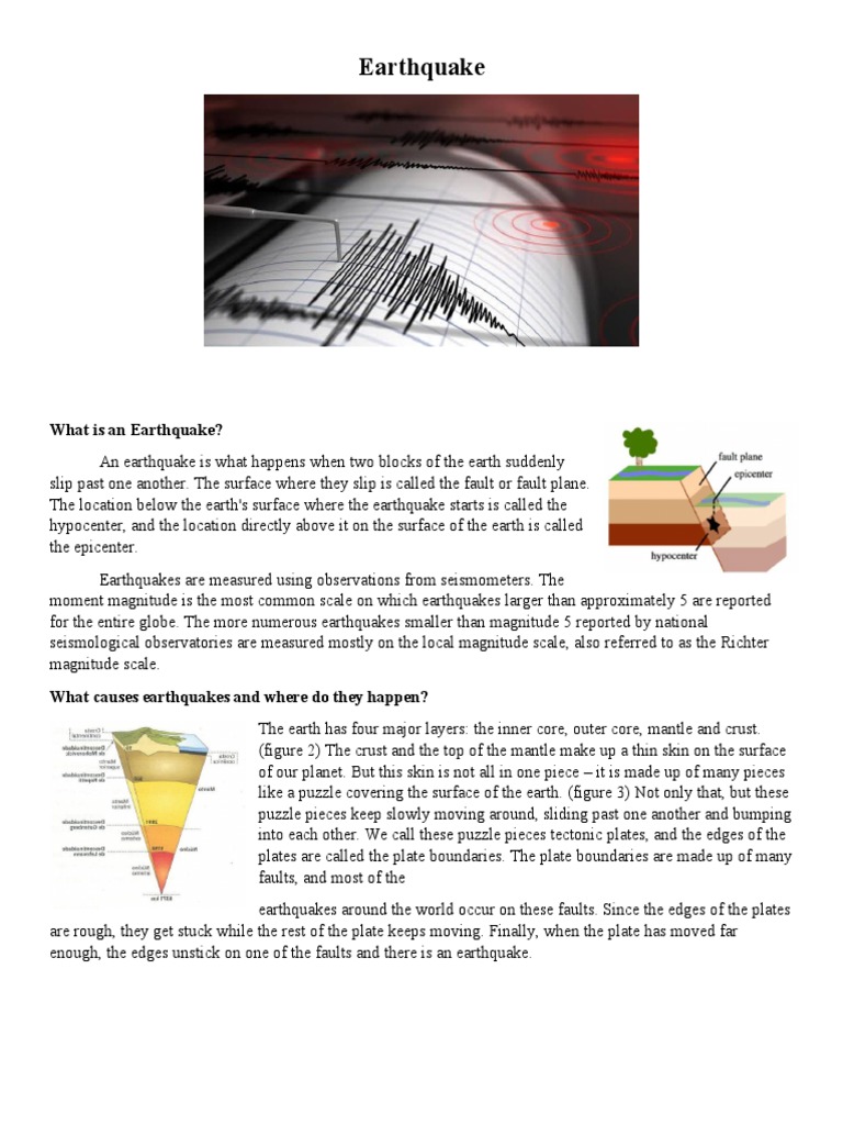 Earthquakes | PDF | Earthquakes | Plate Tectonics