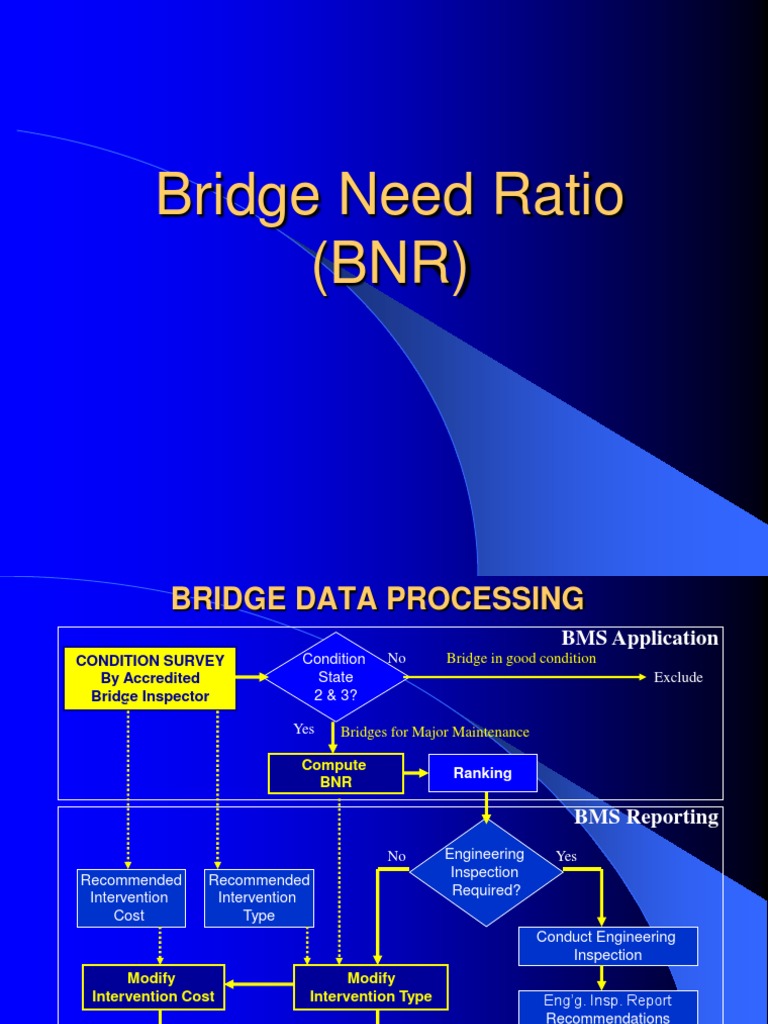 Bridge Need Ratio (BNR) | PDF | Bridge | Civil Engineering