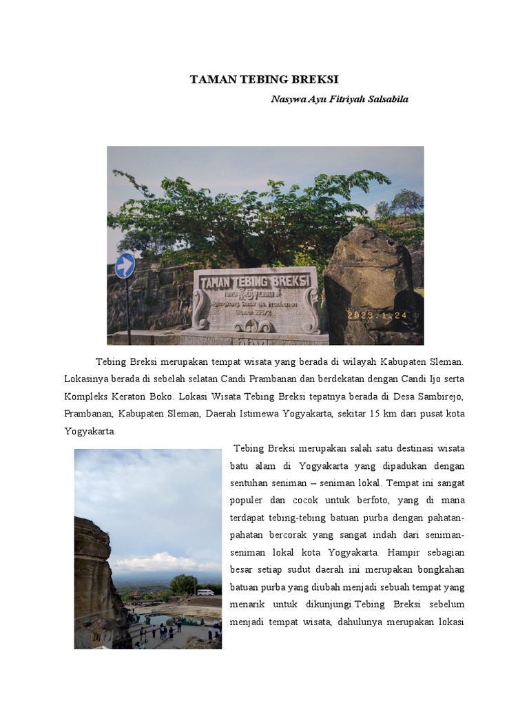 Contoh Format Laporan Odl Jogja-Nasywa | PDF