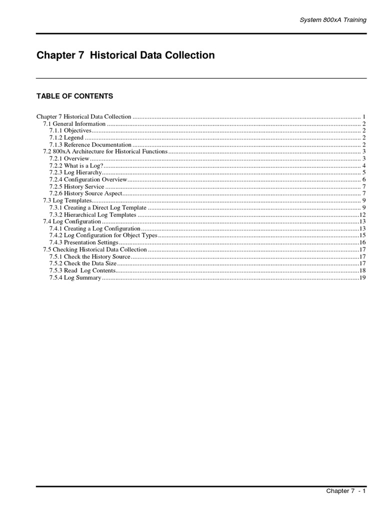 System 800xA Data Collection Guide | PDF | Server (Computing) | Object (Computer Science)
