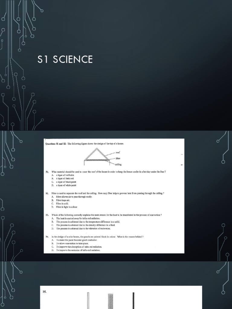 S1 Science | PDF