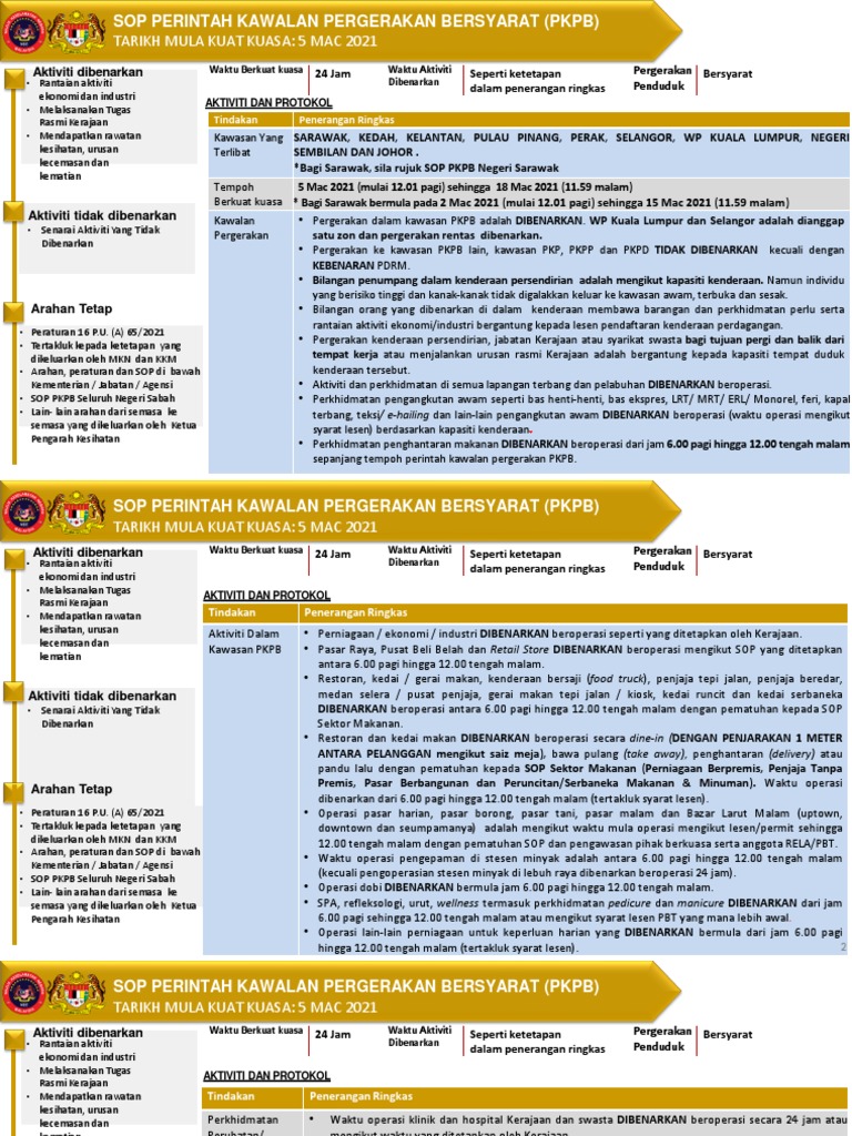 Sop PKPB MKN | PDF