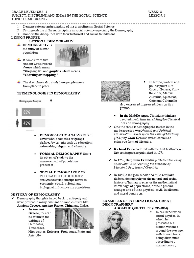 Disc. - Ideas Week 8-Lesson 1 | PDF