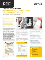 ASTA Type Test Certification Overview | PDF | Quality Assurance ...