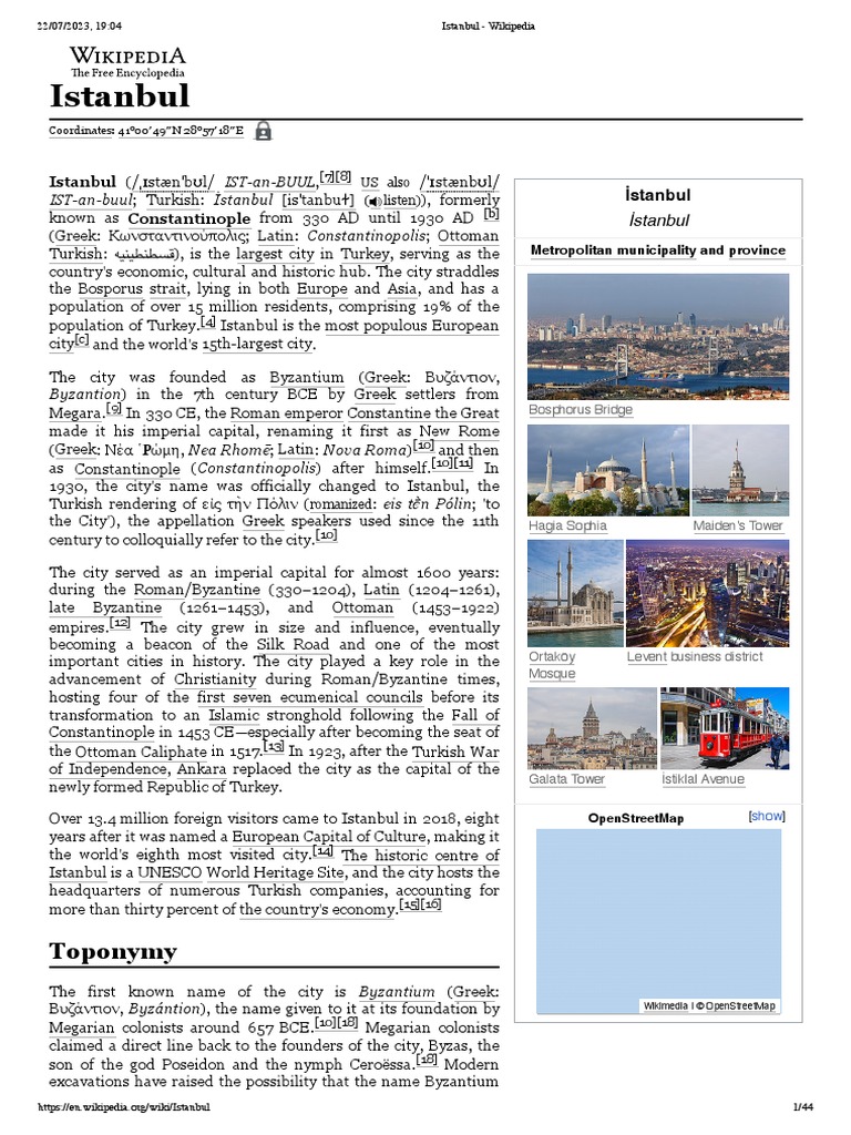 Istanbul | PDF