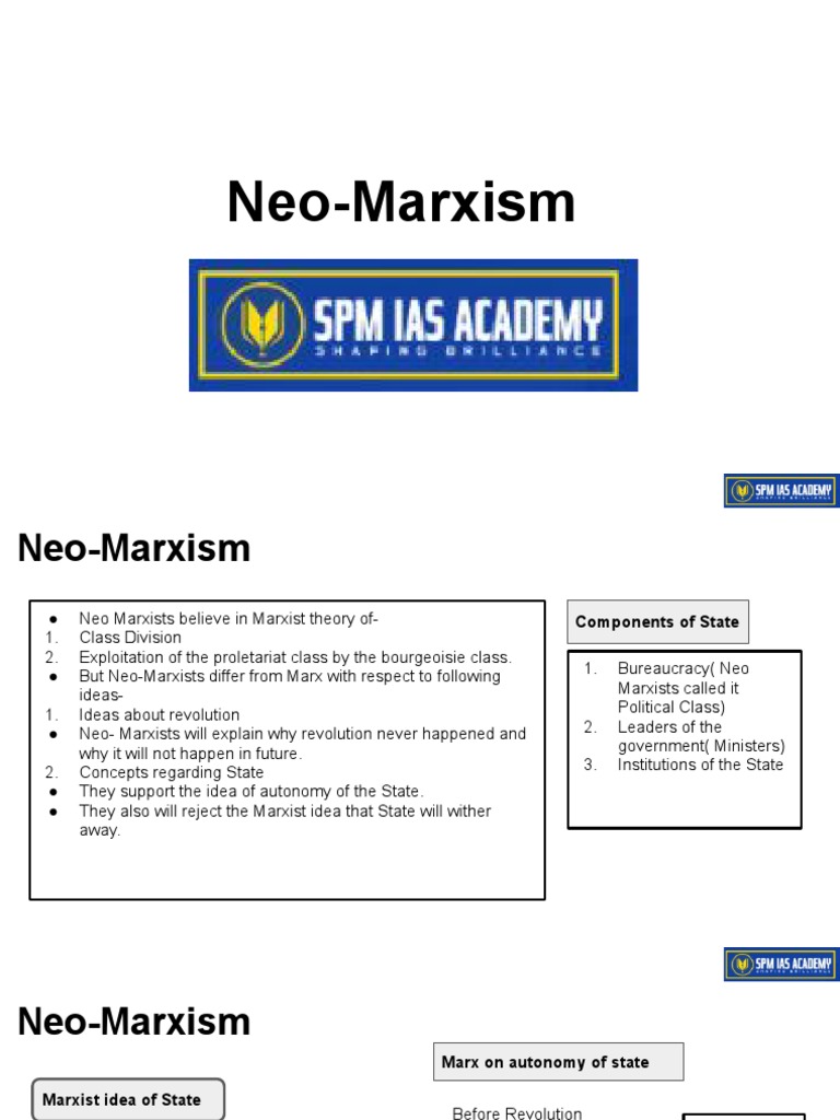 Neo Marxism | Download Free PDF | Marxism | Neo Marxism
