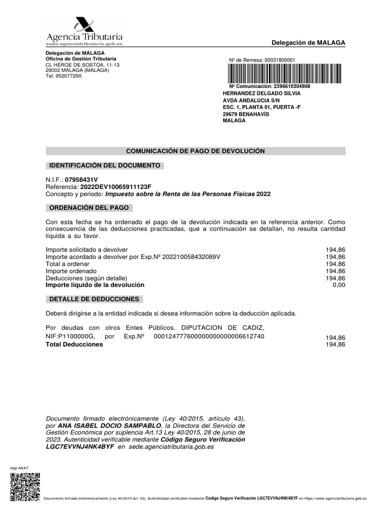 Documento (2) | PDF | Pagos | Gobierno